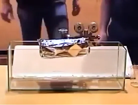 Sulfur Hexafluoride Boat